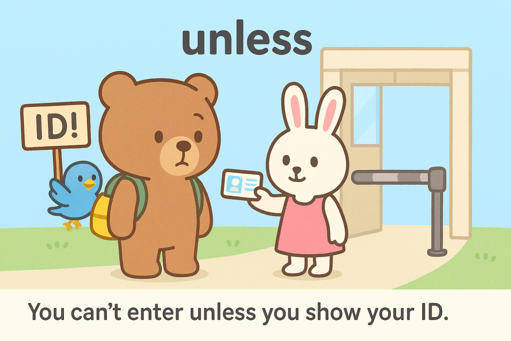 unlessの意味と使い方｜if notとの違いも徹底解説 | ぜすと君と英会話の森